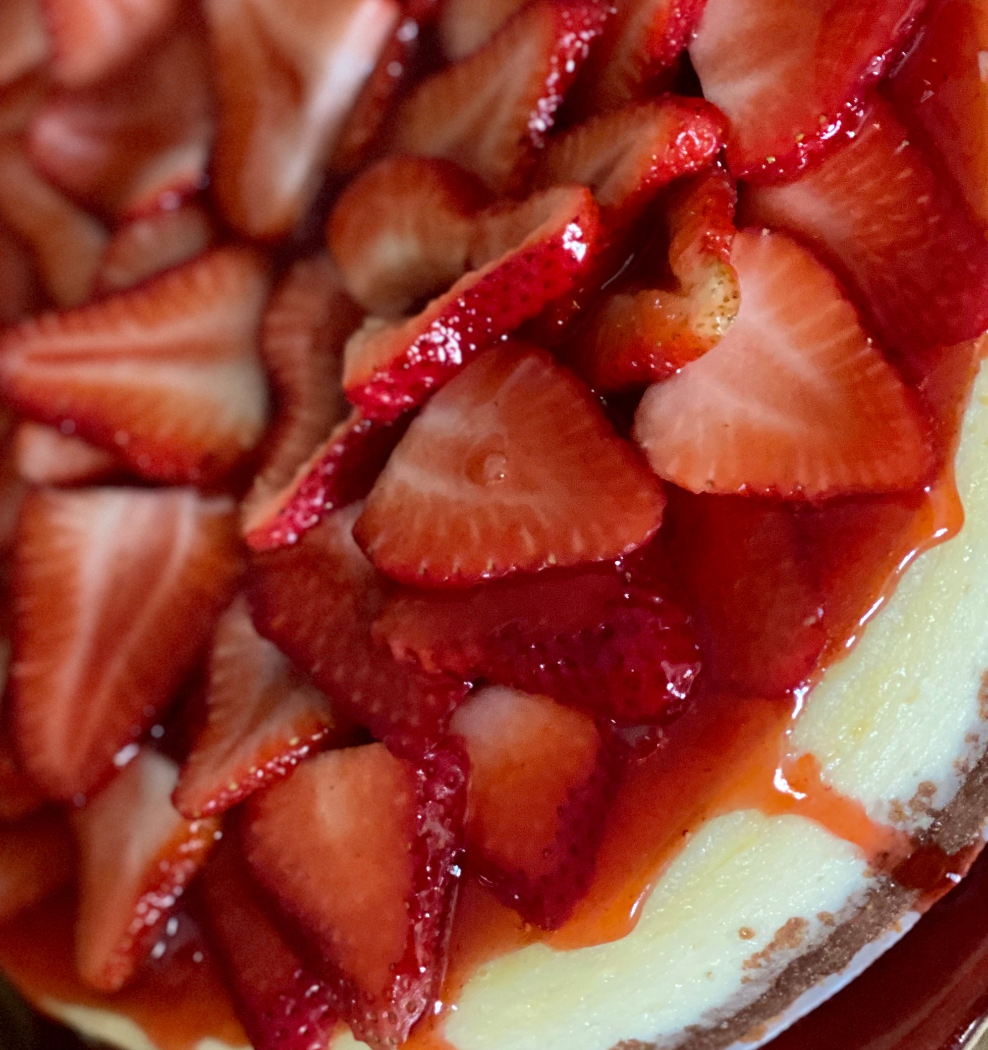 Classic Strawberry Cheesecake Bigsexys Cheesecakes And Company