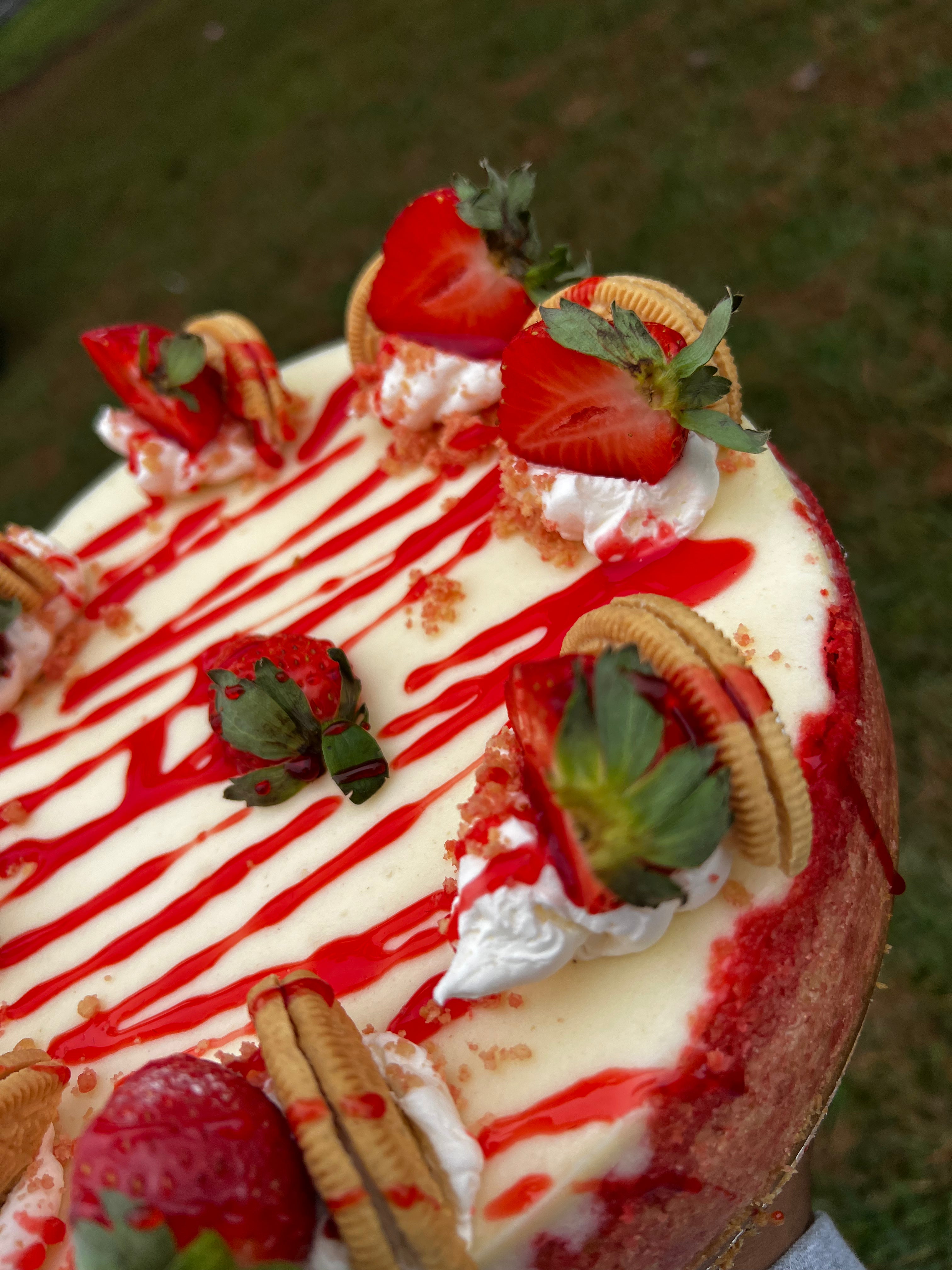 Strawberry Shortcake Cheesecake Bigsexys Cheesecakes And Company